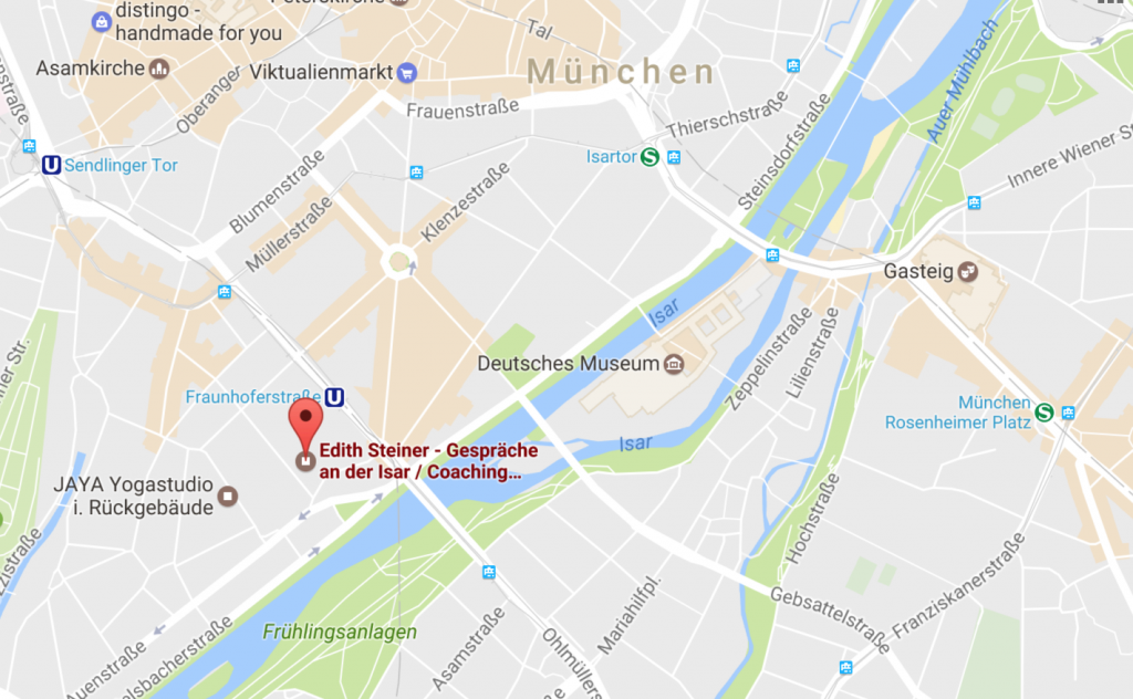 Edith Steiner Standort Muenchen - Die Kunst zu sein